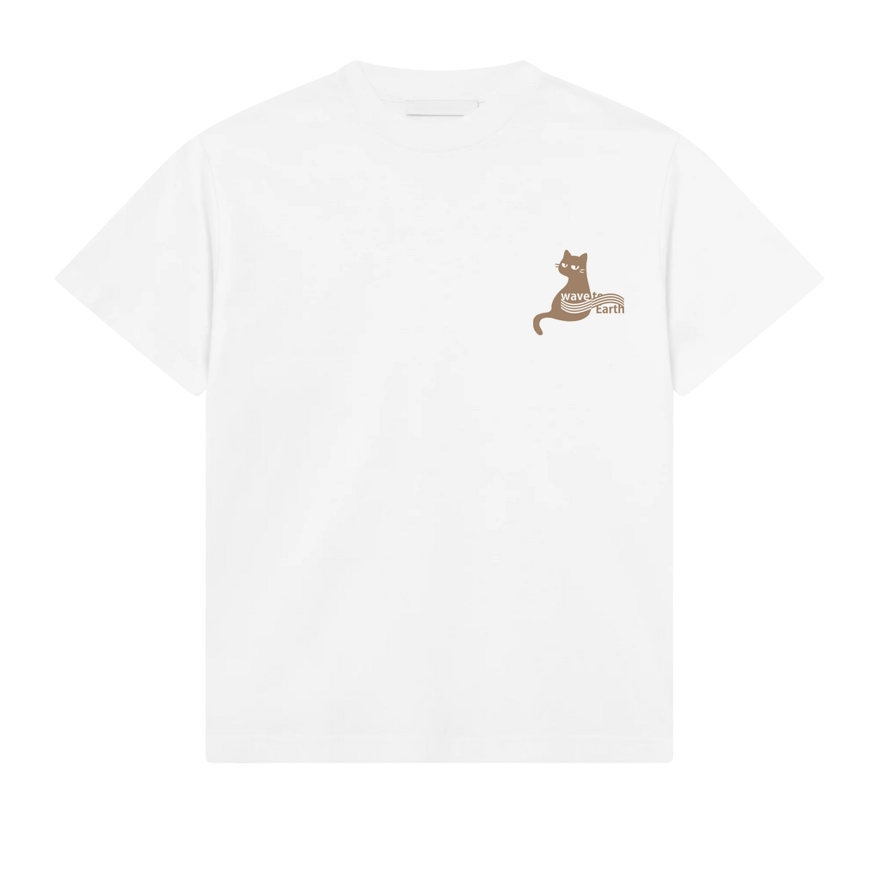 Wave to Earth 0.03 NA Tour Off-White Cat T-Shirt – KOHAI Shop